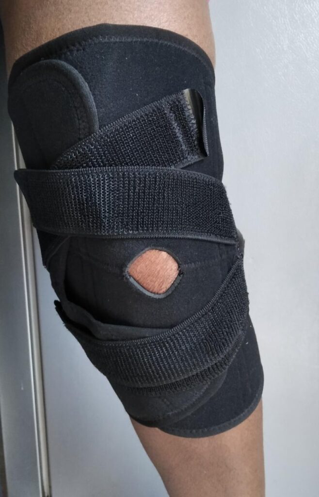 Knee Brace -Velcro Tie Straps X-Small - Perculiar Holdings Shop